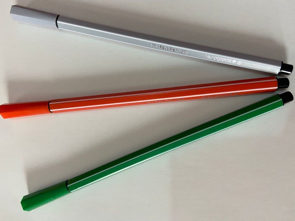 Skoolpoint Felt Marker Pens 1 Pcs – The School Box