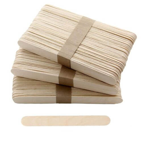 Popsicles Wooden Sticks Kids DIY 50pcs – The School Box